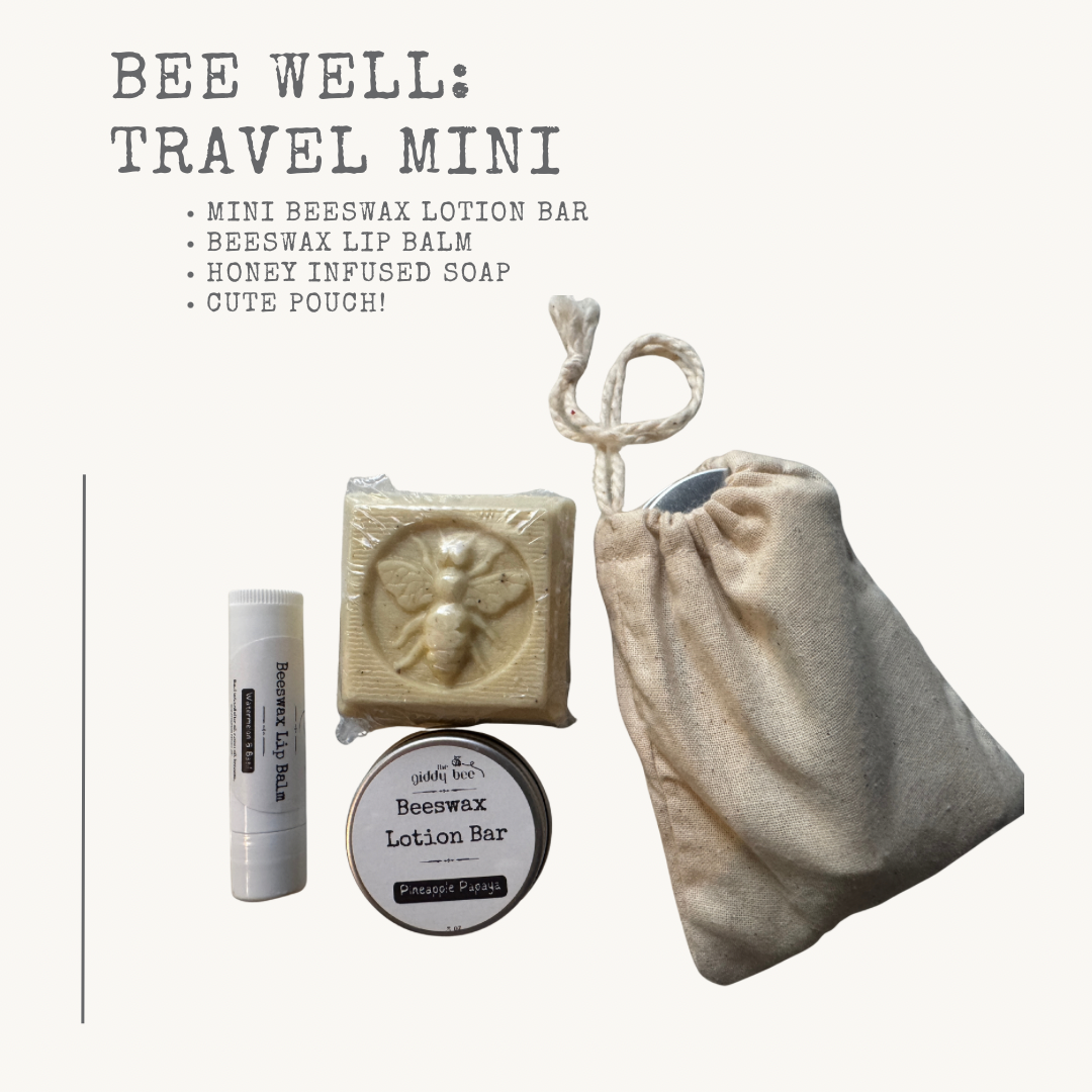 Bee Well: Travel MIni – The Giddy Bee